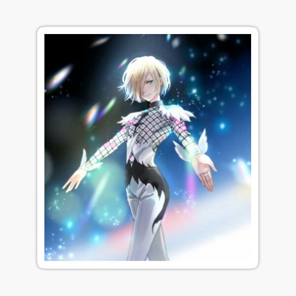 "yurio from yuri on ice" Sticker for Sale by Liuth | Redbubble