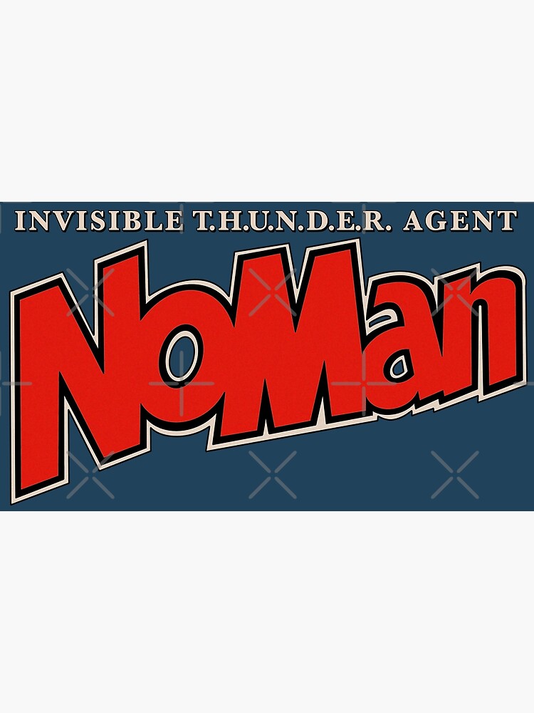 "Thunder Agent NoMan logo " Poster by 13thFloorDesign | Redbubble