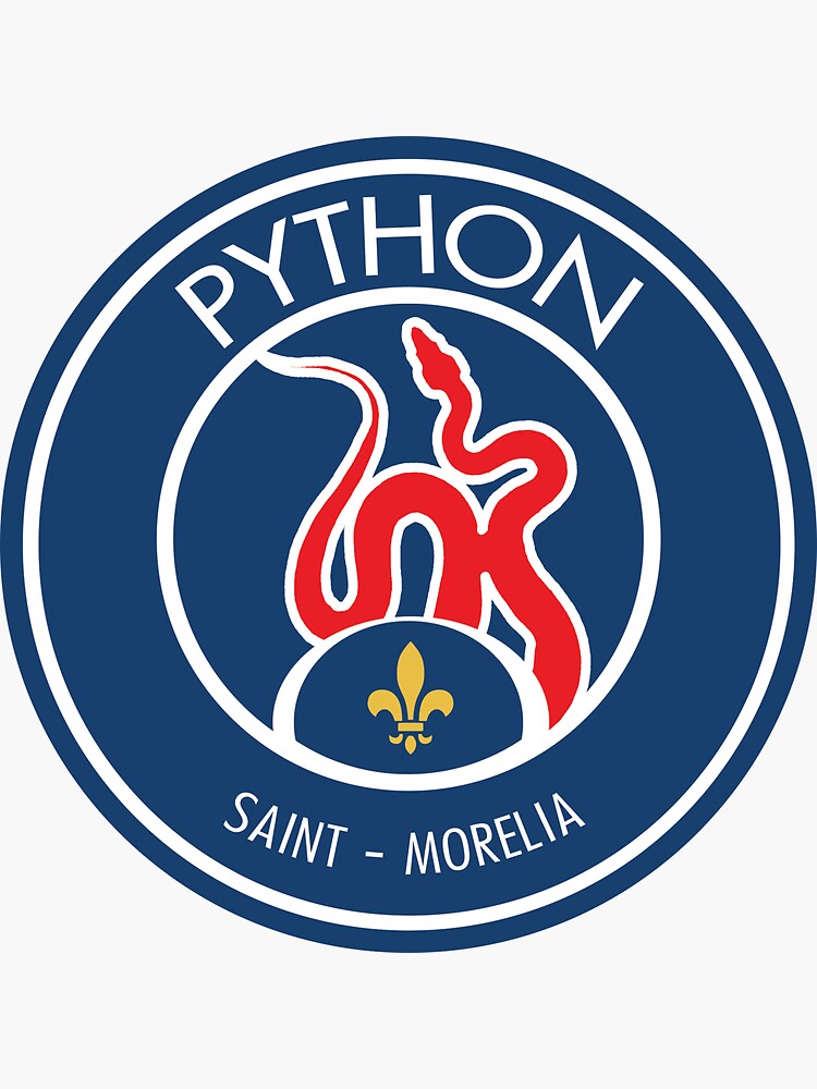 "PSM : Python Saint Morelia" Sticker by ZeeYarhu | Redbubble