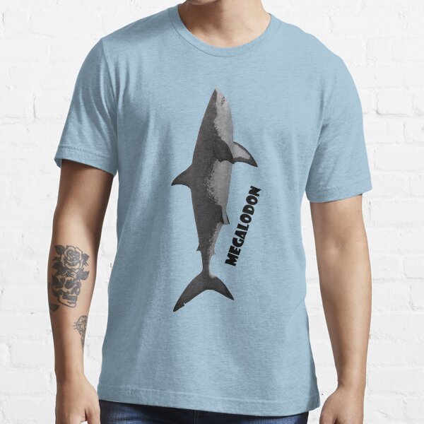 "MEGALODON" T-shirt for Sale by nellie41 | Redbubble | megalodon t ...
