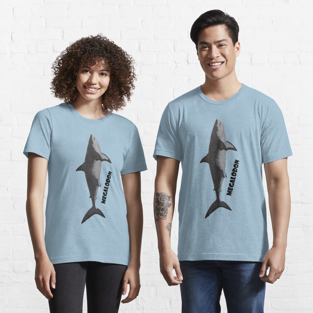 "MEGALODON" T-shirt for Sale by nellie41 | Redbubble | megalodon t ...