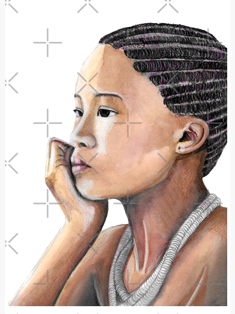 "Khoisan woman, the oldest culture on earth" Photographic Print for ...