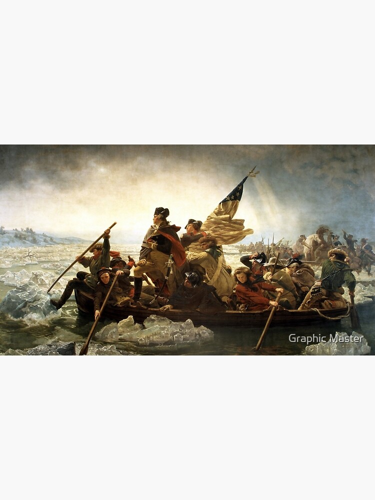 "George Washington Crossing the Delaware" Poster by kzadro | Redbubble