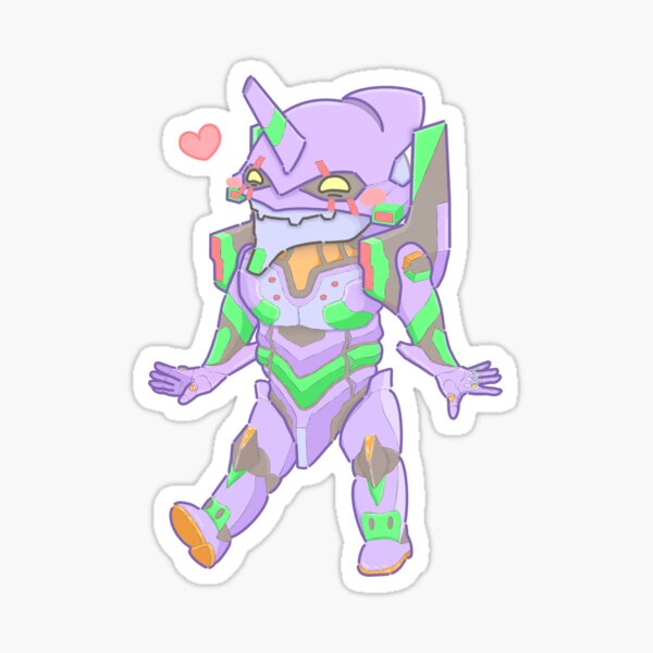 "Eva Unit 01" Sticker for Sale by LNL3 | Redbubble