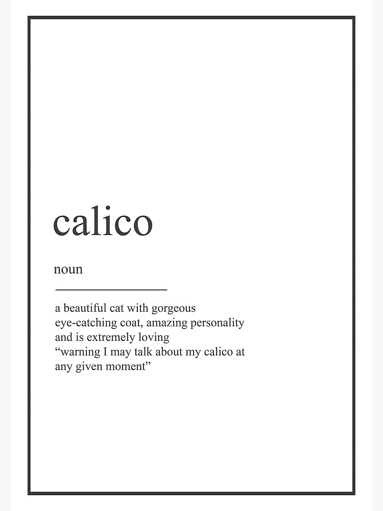 "Calico 577 Watercolor Map Yoga Quote Definition De" Poster by ...