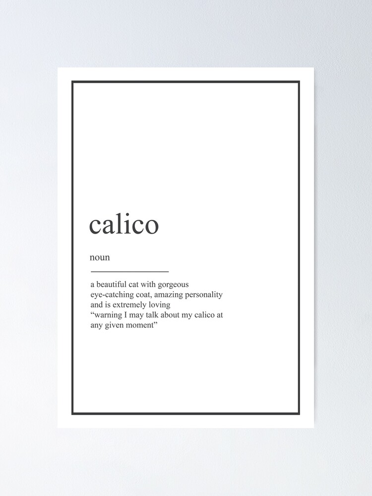 "Calico 577 Watercolor Map Yoga Quote Definition De" Poster by ...