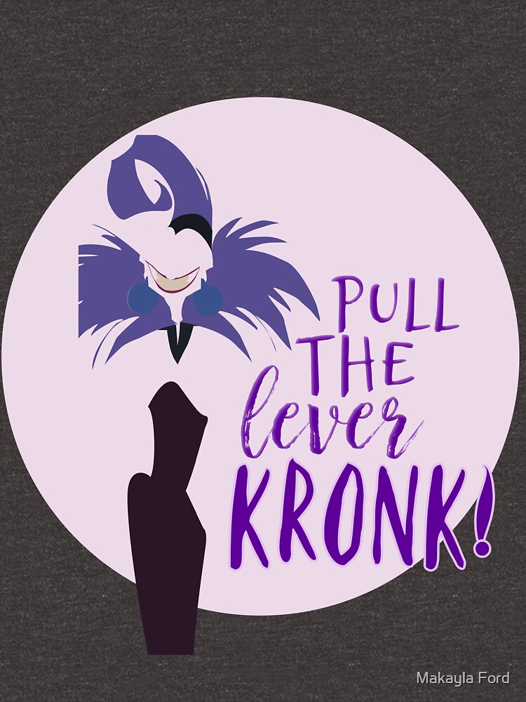 "Pull the Lever" T-shirt for Sale by makaylarford | Redbubble | yzma t ...