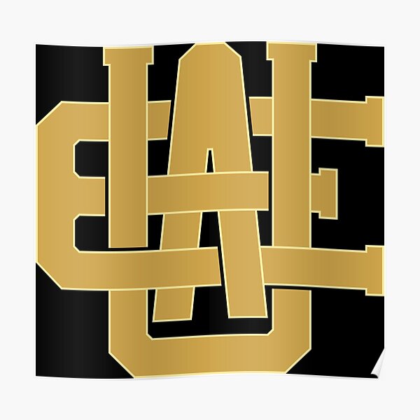 "United Arab Emirates monogram " Poster for Sale by kinkpen | Redbubble