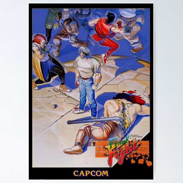"Final Fight" Poster for Sale by jviloria8581 | Redbubble