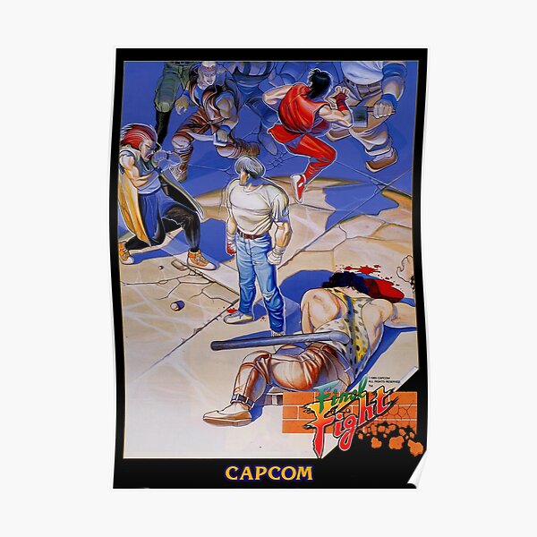 "Final Fight" Poster for Sale by jviloria8581 | Redbubble