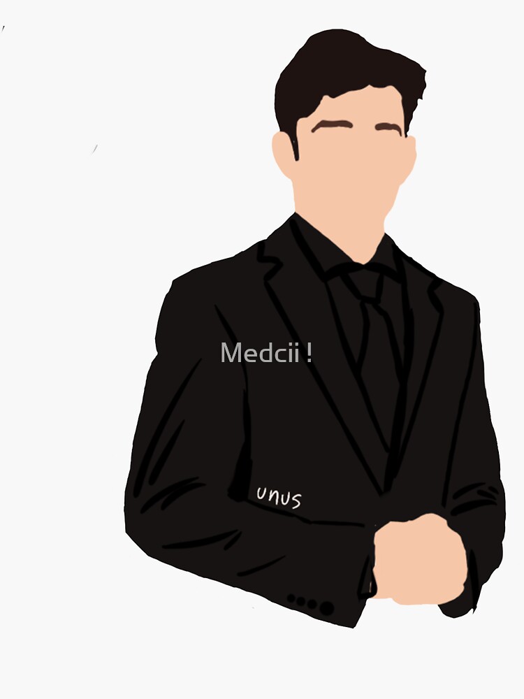 "Ethan: Unus Annus Sticker" Sticker for Sale by nikoru | Redbubble