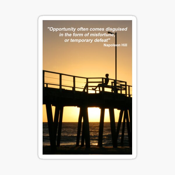 "Opportunity" Sticker by RobChiarolli | Redbubble