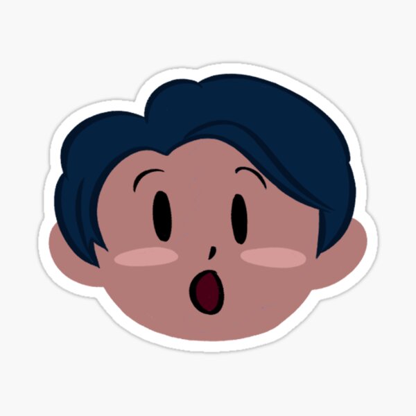 "Emotion Shocked" Sticker by SimpleDesignTee | Redbubble