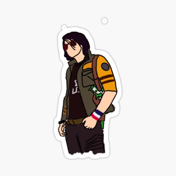 "fun ghoul frank iero " Sticker for Sale by stangideonglick | Redbubble