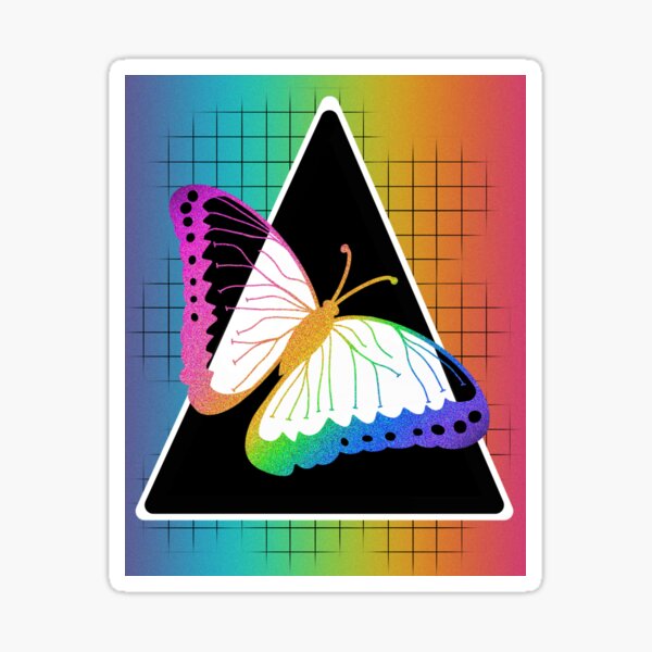 "Pride Butterfly" Sticker for Sale by rachadamsdesign | Redbubble