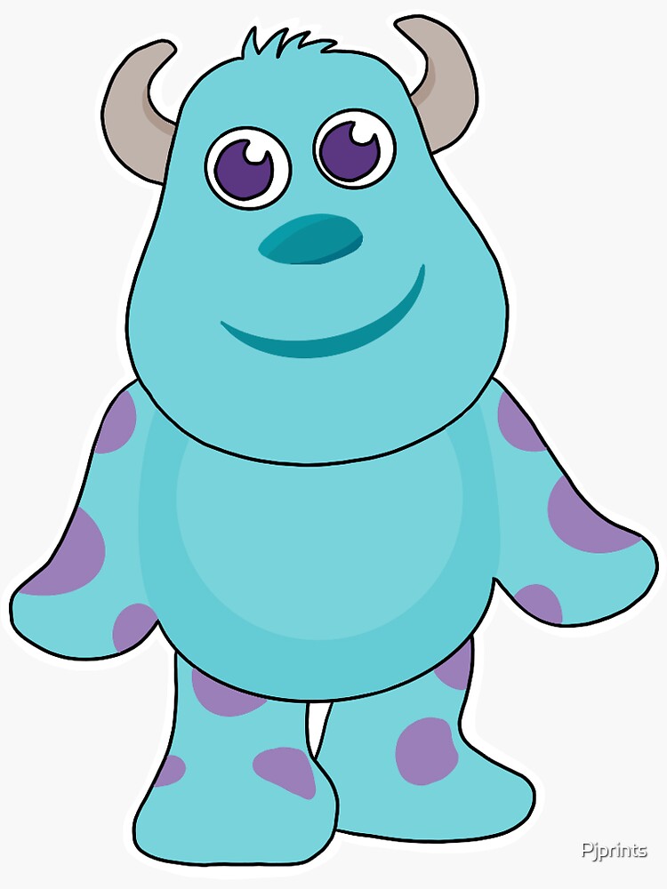 "SULLY!" Sticker for Sale by Pjprints | Redbubble