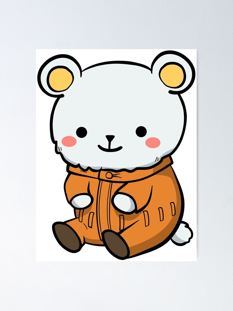 "Kawaii Bepo" Poster by Stickerat | Redbubble