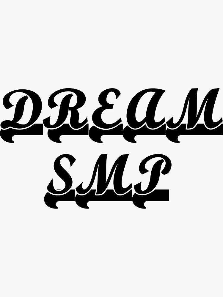 "Dream smp server " Sticker for Sale by Amamnu123 | Redbubble