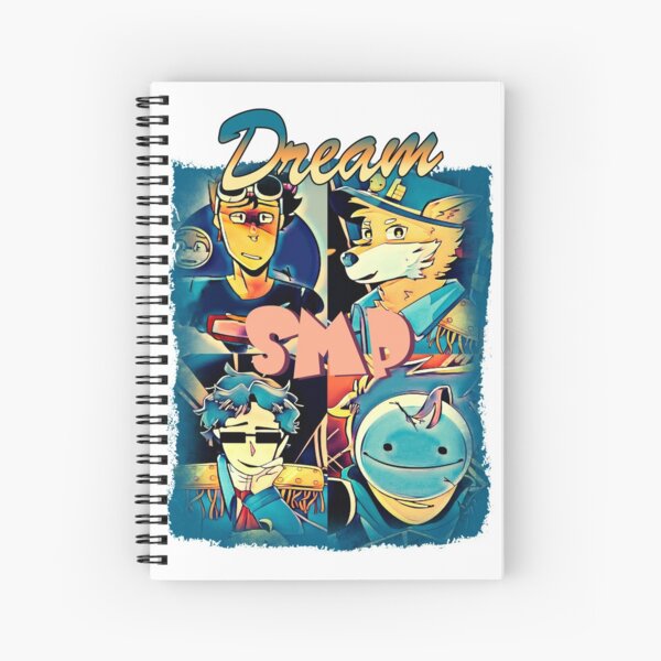 "Dream Smp Quote,Dream Team SMP " Spiral Notebook for Sale by MoSaid ...