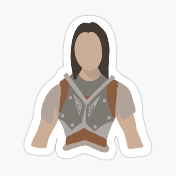 "Lydia Outline" Sticker for Sale by Basic-Blueberry | Redbubble