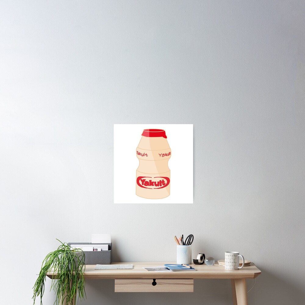 "Yakult" Poster for Sale by HoneyLemonBee1 | Redbubble