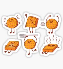 Waffle: Stickers | Redbubble