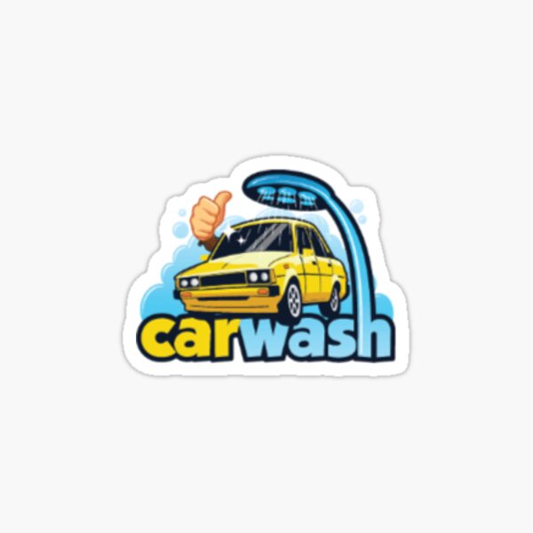 "Car Wash" Sticker by pkumar999 | Redbubble