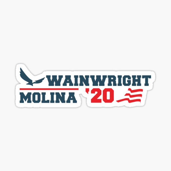 "wainwright molina 2020" Sticker by htmxrxs | Redbubble