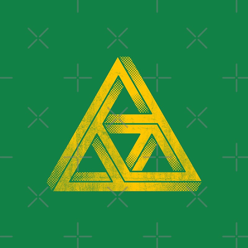 "Penrose Triforce" by quick-brown-fox | Redbubble