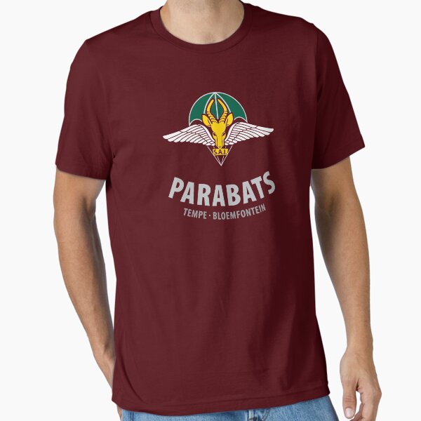 "SADF Parabat (1 Parachute Bn) Shirt" Essential T-Shirt for Sale by ...