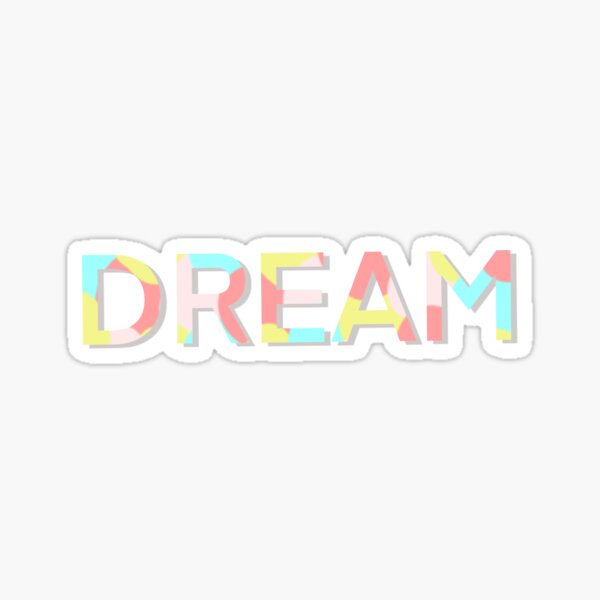 "Dream stickers rainbow" Sticker for Sale by Laukays | Redbubble