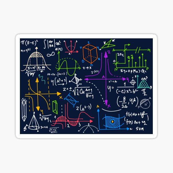 "Amazing Mathematics" Sticker for Sale by renju1902 | Redbubble