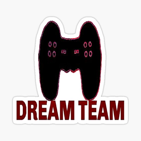 "DREAM TEAM" Sticker for Sale by NancyArtDesigns | Redbubble