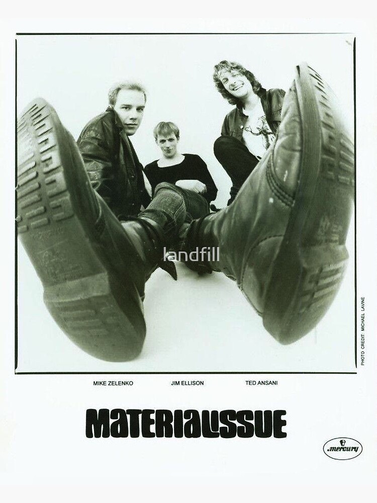 "Material Issue" Poster for Sale by landfill | Redbubble