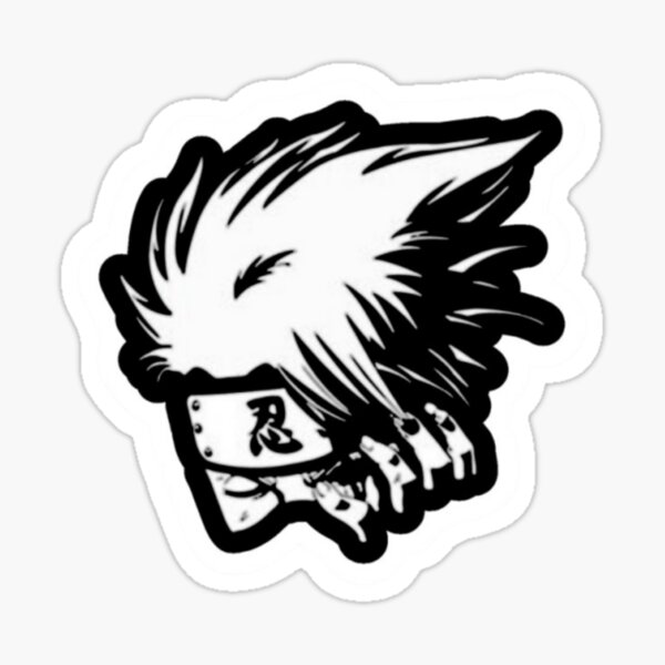 Kakashi Naruto Stickers | Redbubble