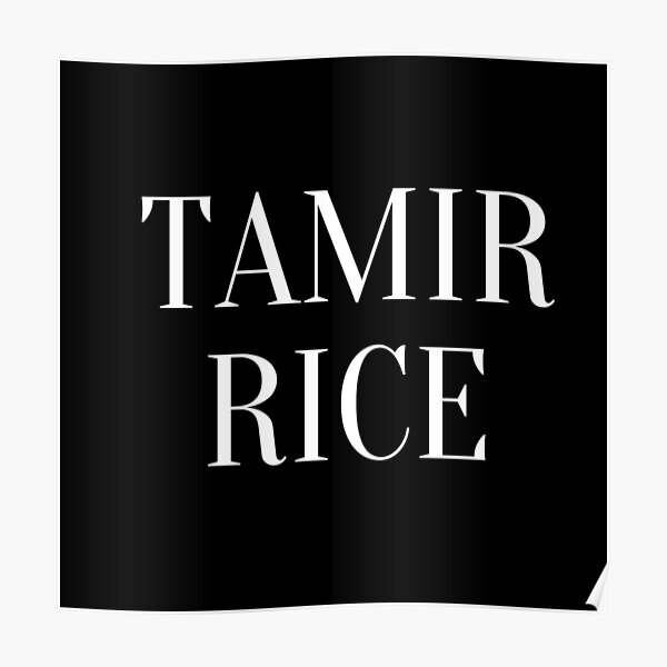 "Tamir Rice" Poster for Sale by ciaobebo | Redbubble