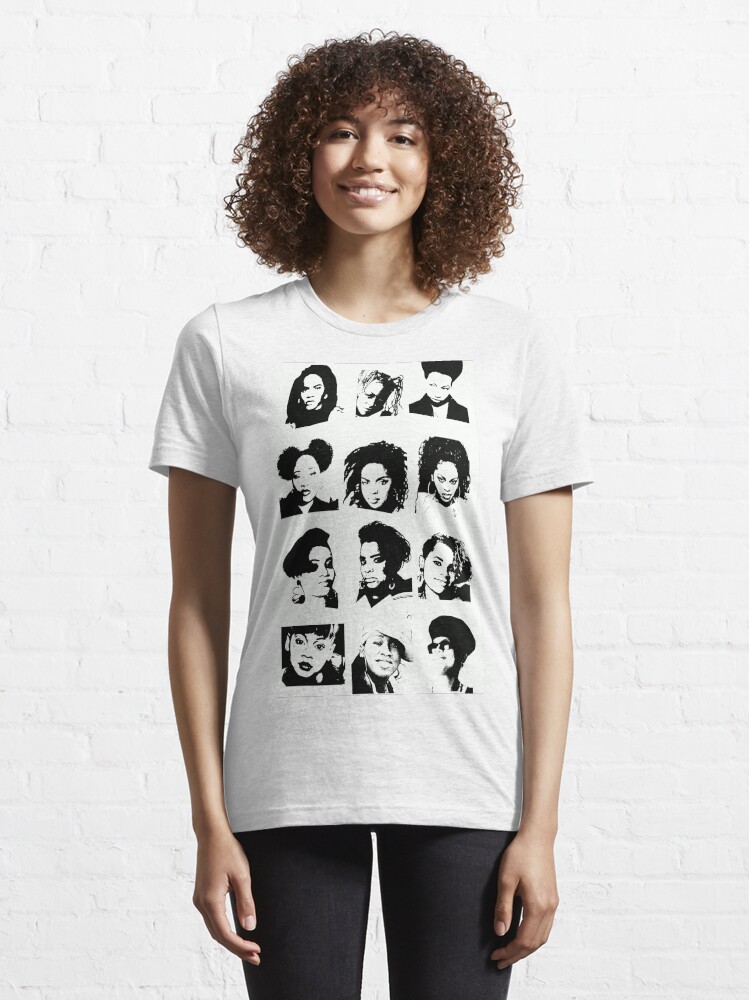 "Female Rappers Monochrome" T-shirt for Sale by ikidyounot | Redbubble ...