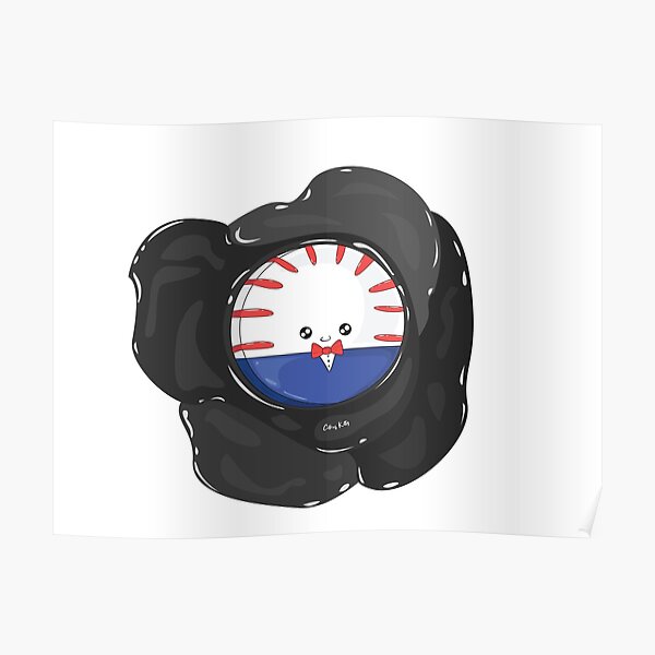 "Super Cute Peppermint Butler" Poster by CitrusKitty | Redbubble