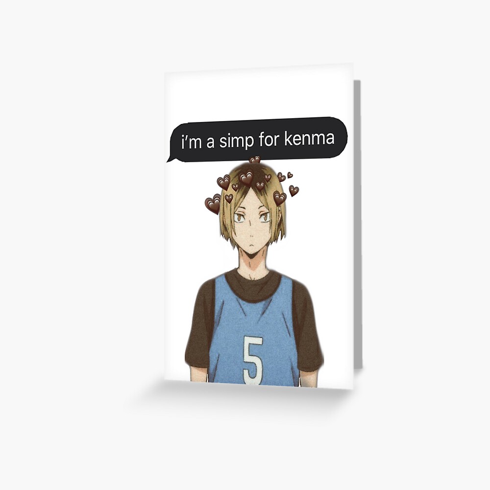 Tarjetas de felicitación «Diseño temático de Haikyuu Kenma Kozume ...