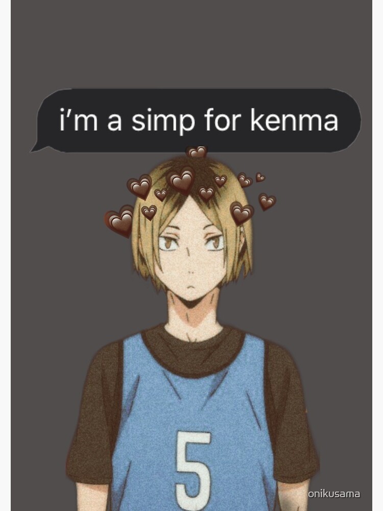 "Haikyuu Kenma Kozume Themed Design/ Simp Anime Boy " Spiral Notebook ...