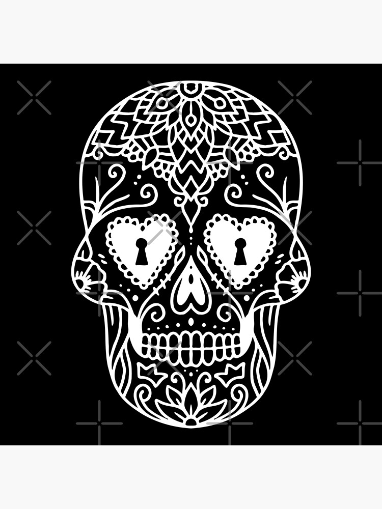 "Skull DOTD" Art Print for Sale by CecileMJ | Redbubble