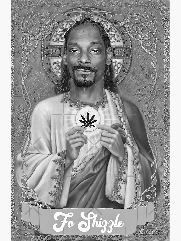 "Bw Snoop Is God" Photographic Print by seowayne | Redbubble