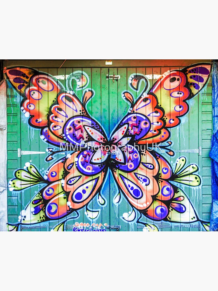"Butterfly Graffiti" Art Print for Sale by MMPhotographyUK | Redbubble