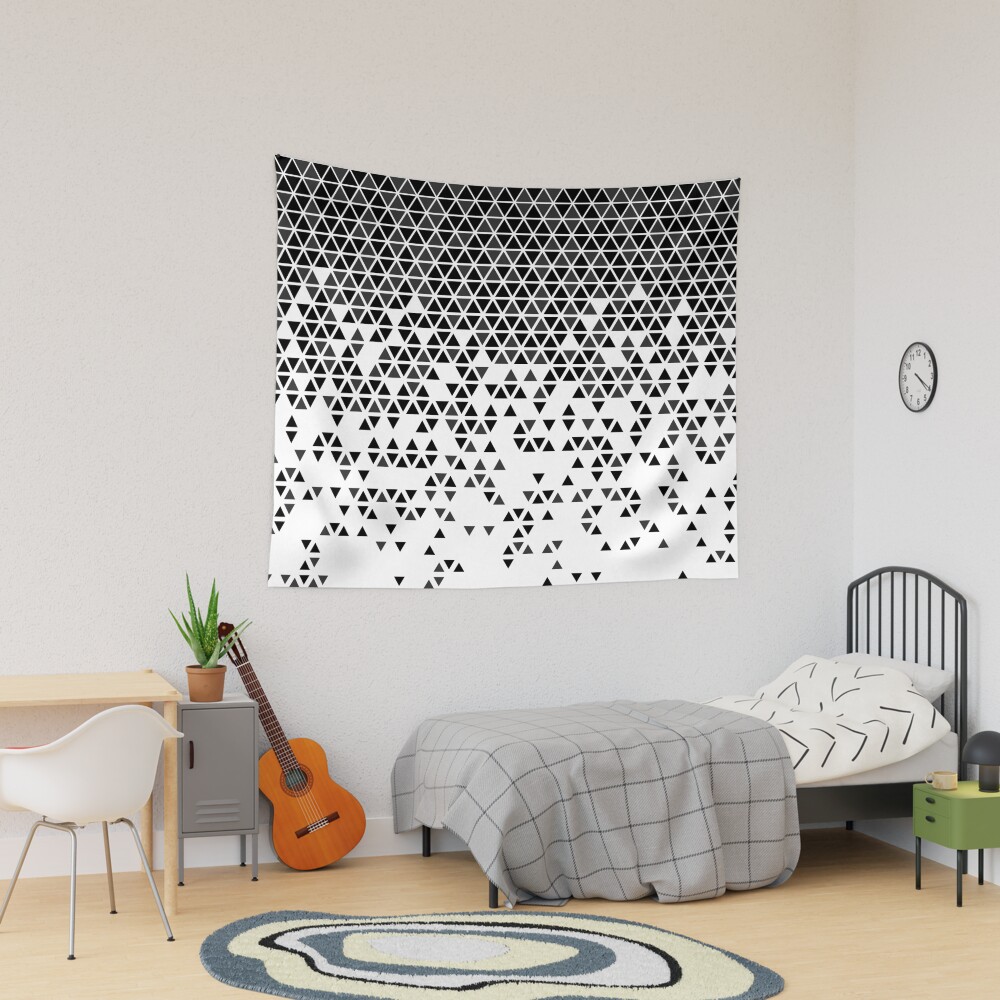 "Triangle Pattern Gradient" Art Print by ParamPatterns | Redbubble