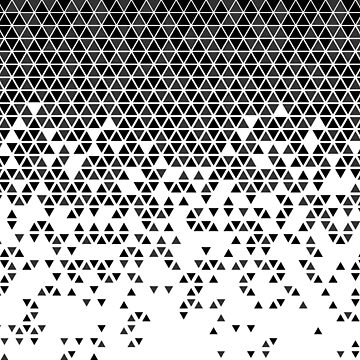 "Triangle Pattern Gradient" Sticker by ParamPatterns | Redbubble