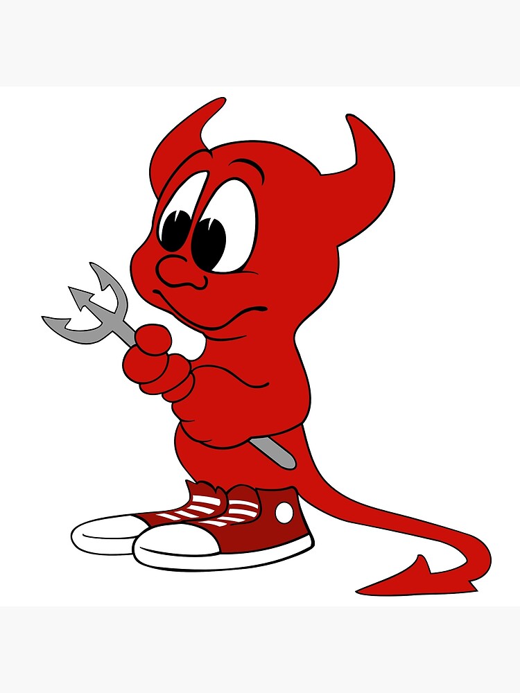 "Innocent devil cute devil" Metal Print for Sale by Fashion-n-trend ...