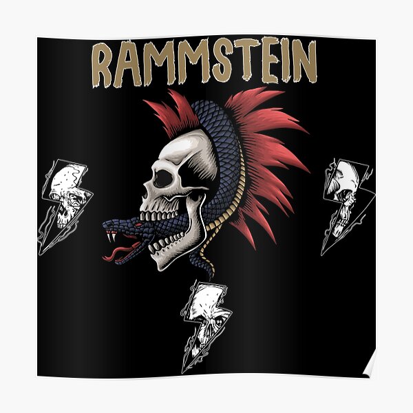 Pósters: Rammstein | Redbubble