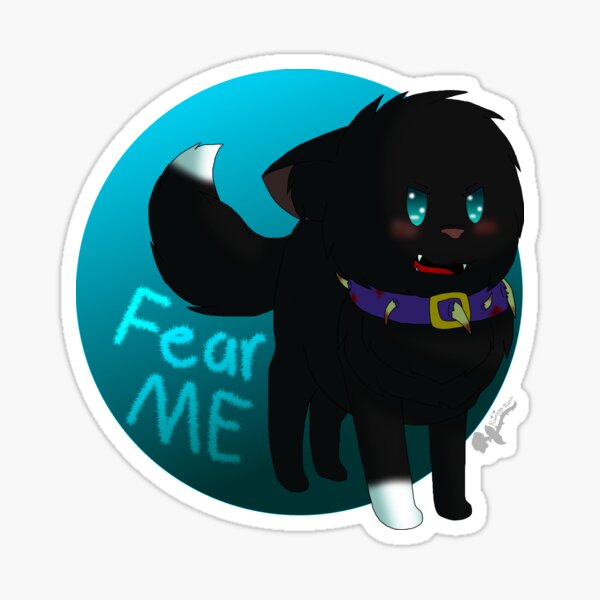 "Scourge, Fear Me" Sticker by raining-rose | Redbubble