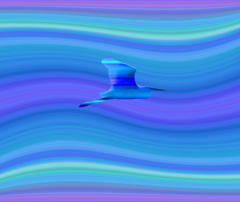 "Bird with gradient." by Guardi71 | Redbubble