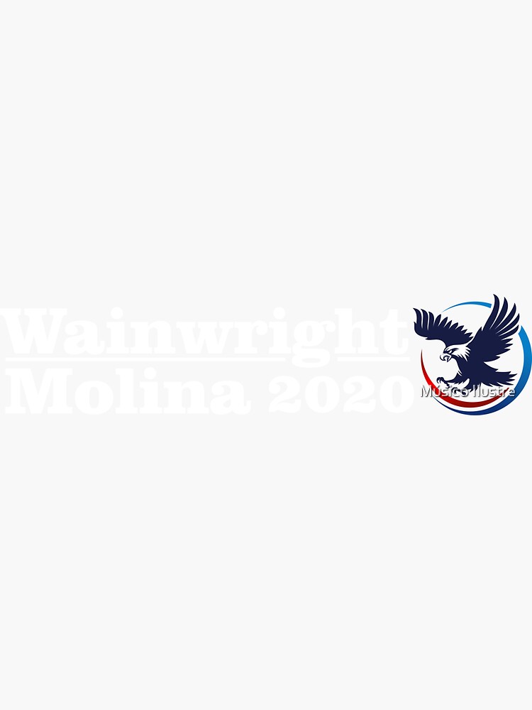 "Wainwright Molina 2020 Shirt " Sticker for Sale by dconciente | Redbubble